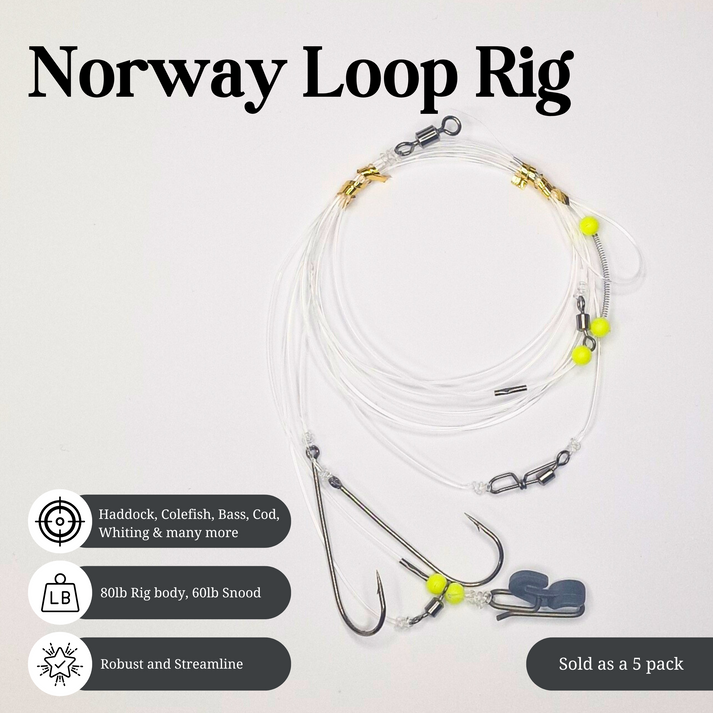 Norway Loop Rig - 5 pack – The Shore Hunter